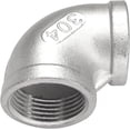 FRKSMD-2PCS 1" Female NPT Threaded Elbow 90 Degree Elbows Angled 304 ...
