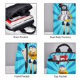 14.7in Sml Cartoon Jef-,Fy Backpack Bookbag Casual Large Laptop ...