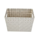 Mainstays Large Beige Woven Decorative Storage Basket - Walmart.com