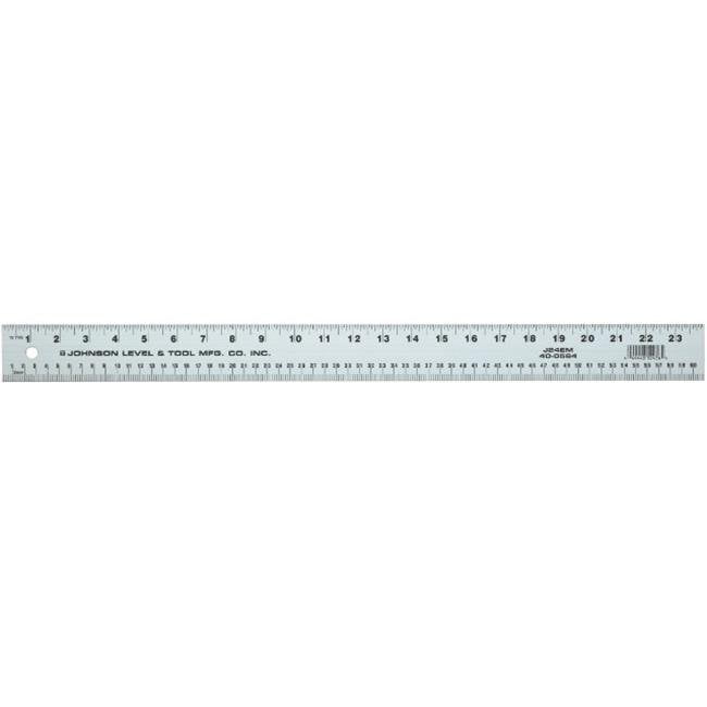 Johnson Level J48EM 48 in. Aluminum Inch & Metric Straight Edge ...