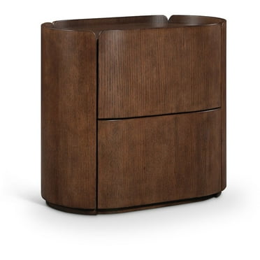 Meridian Furniture Siena Natural Night Stand - Walmart.com