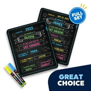 Galvanized Chalkboard Pails + Chalk Markers Bundle - Walmart.com