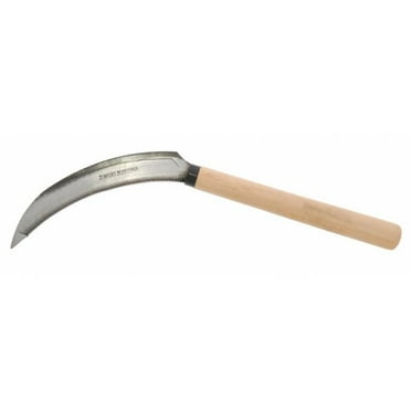 Barnel 13" Wood Handle Serrated Landscape and Harvest Knife/Sickle ...