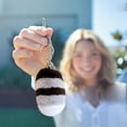 Linjieee Little Tail Cute Real Rabbit Plush Doll Charm Car Keychain Bag ... Linjieee Little Tail Cute Real Rabbit Plush Doll Charm Car Keychain Bag ...