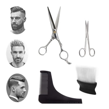 Vivitar PG-6000 Hair & Beard Clipping Kit, Red - Walmart.com