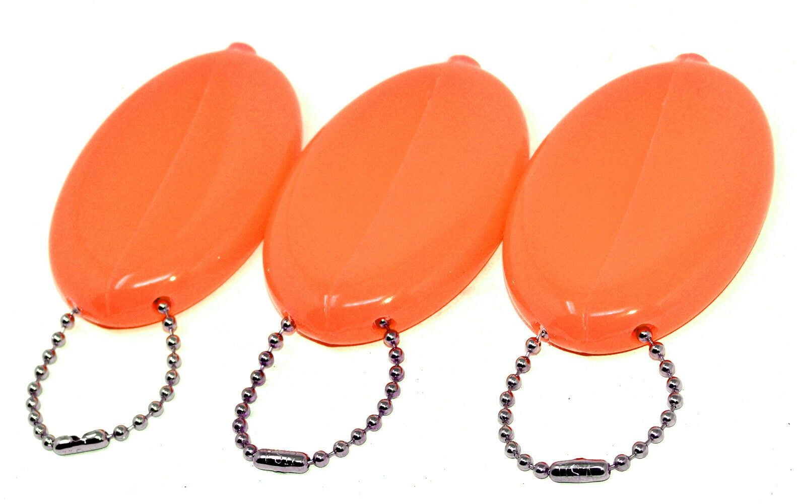 3 Oval Squeeze Purses | Popular Neon Colors | Multi-Purpose Holds Keys ...