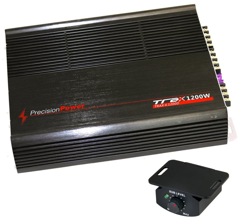 Precision Power TRAX41200D 4 Ch 1200w Car Amp - Walmart.com