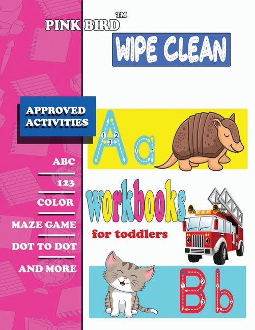 wipe clean workbooks for toddlers : Write-On Wipe-Off Fun to Learn ...