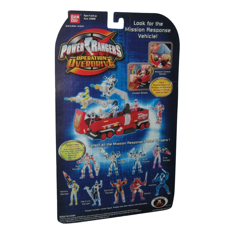 Power Rangers Operation Overdrive Mercury Ranger Toys
