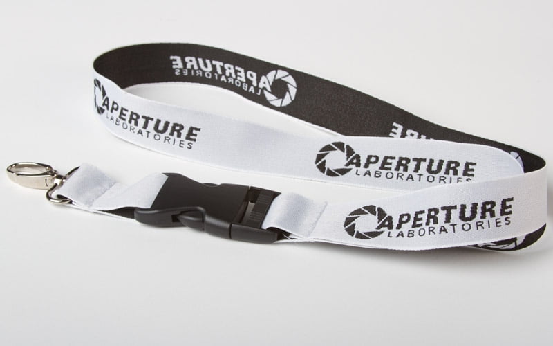 Lanyard - Portal 2 - Aperture Logo Sign Symbol New Licensed j3589-2 ...