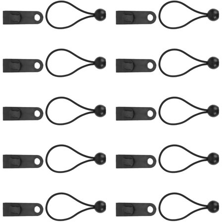 Dyfrio Outdoor Tent Retaining Clips with Bungee Cord, Tent Windproof ...