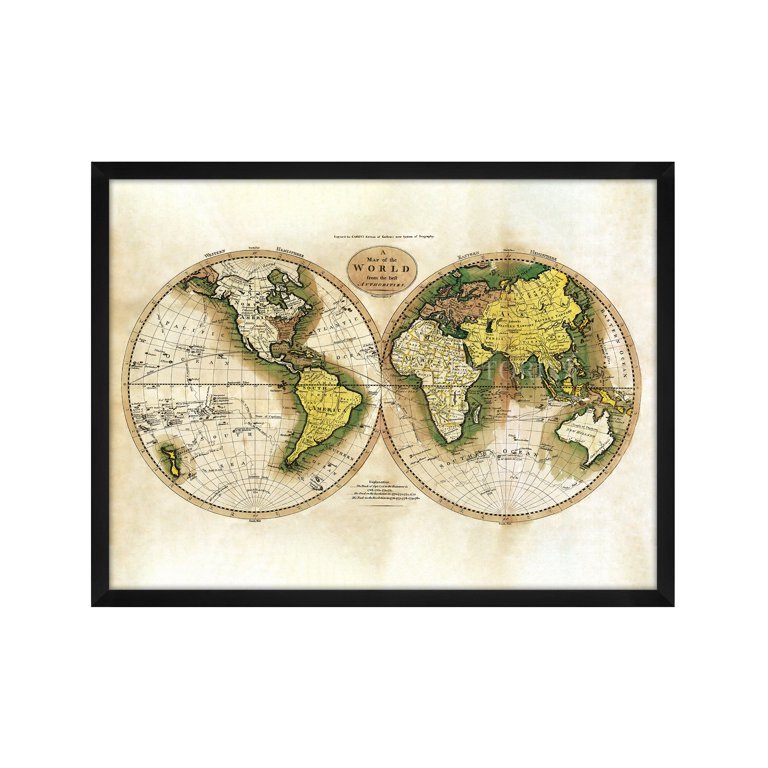Creative World Map Poster