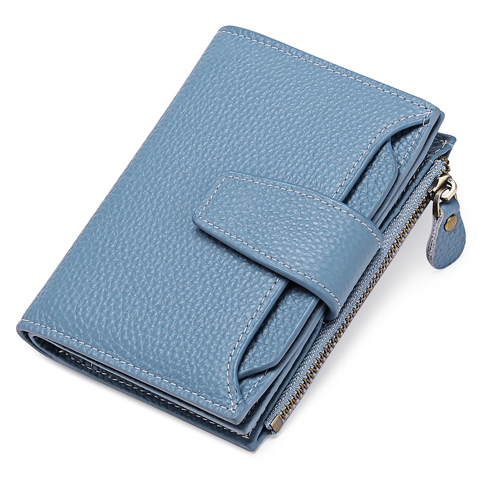 FALAN MULE Small Wallet for Women Genuine Leather Bifold Compact RFID ... FALAN MULE Small Wallet for Women Genuine Leather Bifold Compact RFID ...