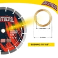 ORIXTREME 9 Inch Diamond Blade 2Pcs, Segmented General Purpose Blade ...