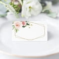 30pcs Elegant Watercolor Floral Wedding Place Cards | Personalized ...