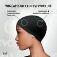Evolve Wig Cap Black - Walmart.com