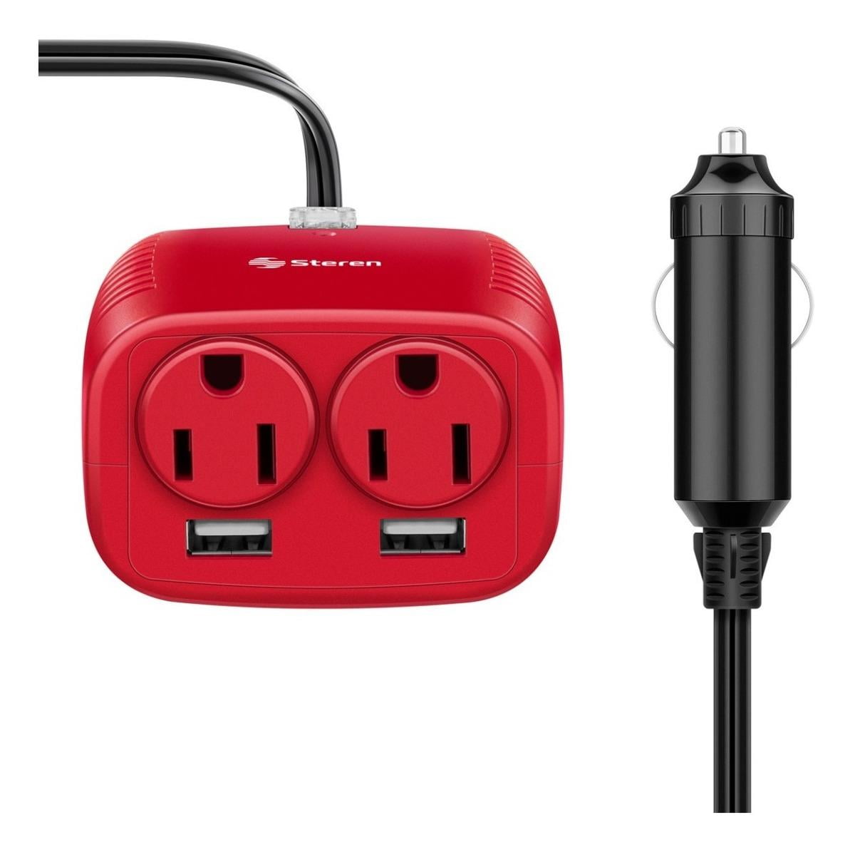 Inversor De Corriente Para Auto De 150w Steren INV-150 | Walmart en línea