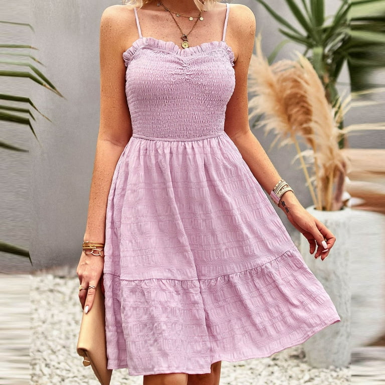 Knee Length Summer Dresses For Women