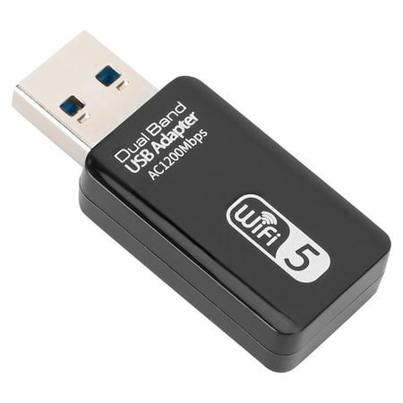 Ac1200mbps Adapter Wireless Wifi Card Dual Band USB Adapter WIFI5 ...
