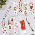 12Pcs Plastic Rub on Transfer Stickers Waterproof Cup Wrap Transfer ...