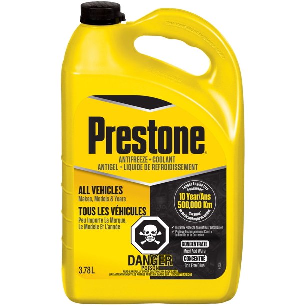Prestone® Concentrate Antifreeze Coolant with Cor-Guard™, Prestone ...