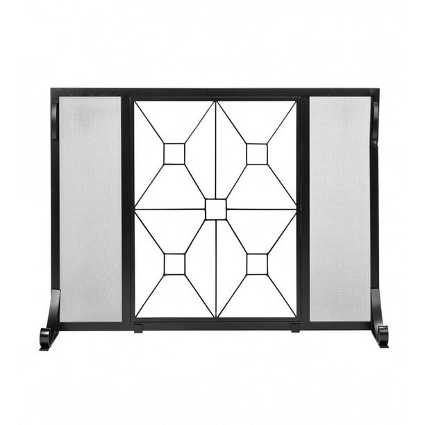 Glass Fireplace Cover