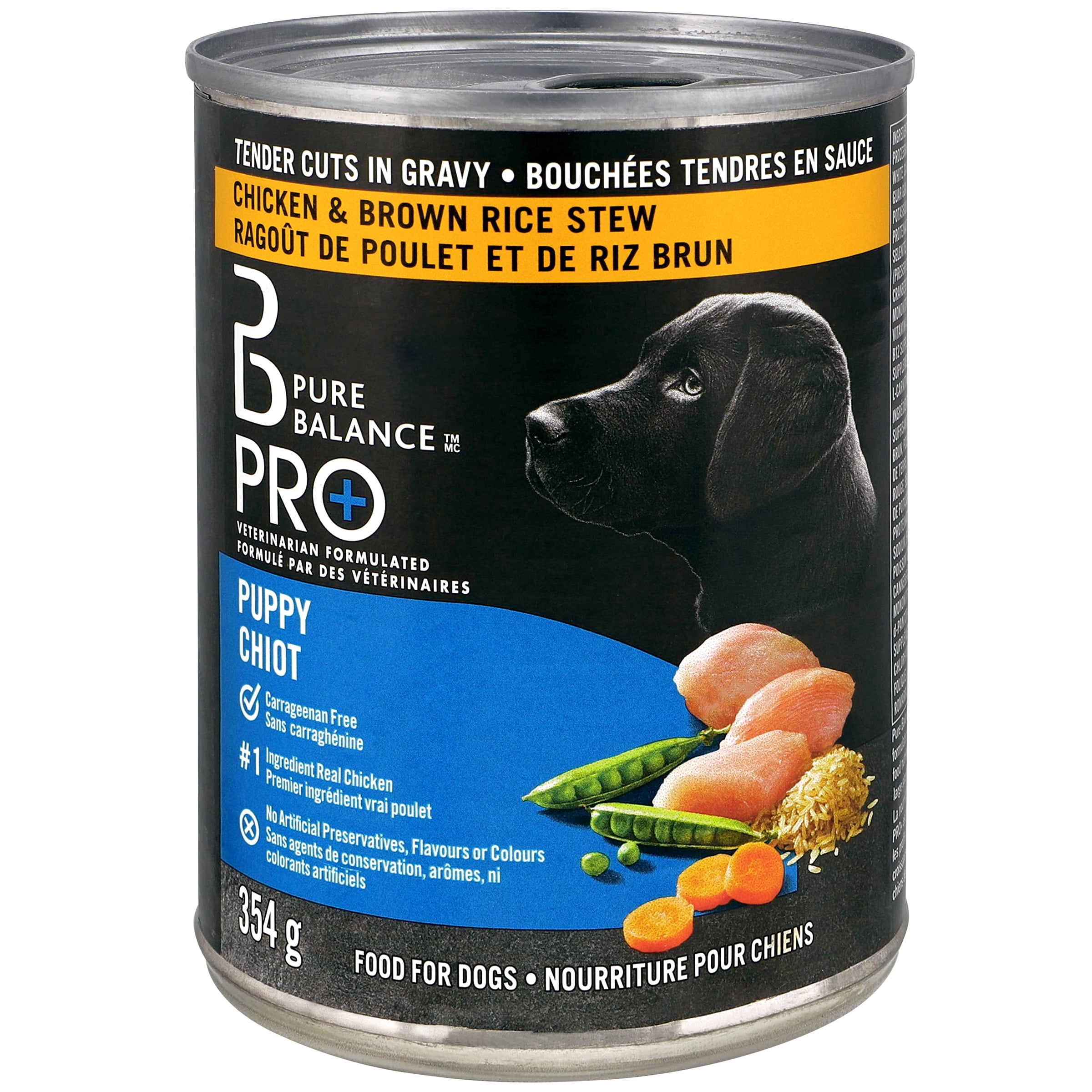 Pure Balance PRO+ Puppy Chicken & Brown Rice Stew Food for Dogs ...
