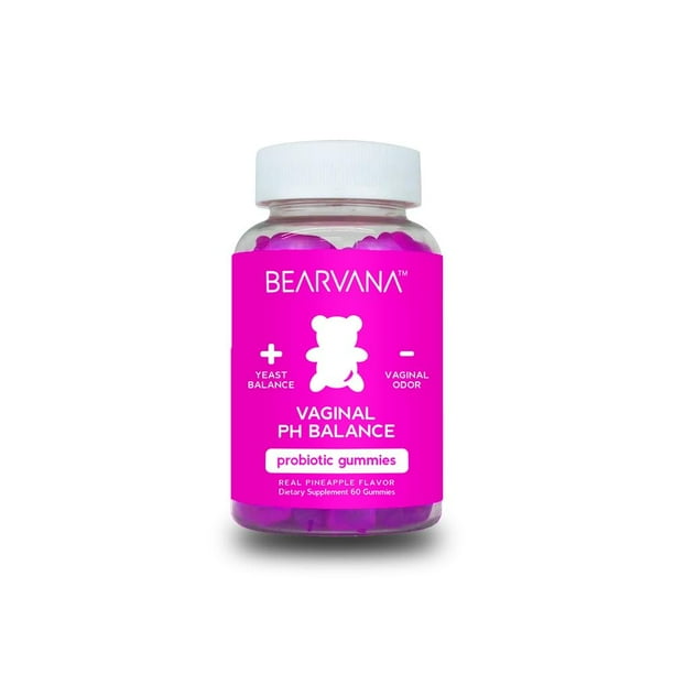 Suplemento BEARVANA Vaginal pH Balance Gomies 60 unidades | Walmart en ...