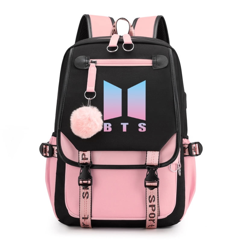 Mochila escolar BTS de Kpop Set | Bodega Aurrera en línea