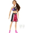 Barbie Made to Move Boxer Doll & Accessories, Brunette with Uniform ...