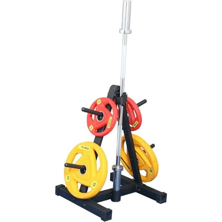 A-Frame Olympic Weight Plate Tree & Vertical bar Holder Organizer ...