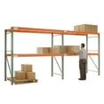 Global Industrial 299208 48 x 24 x 96 in. Add-On Teardrop Pallet Rack ...