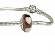 Authentic Disney, Mickey & Minnie True Love Charm 792050CZ - Walmart.com