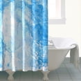72x72in Waterproof Shower Curtain with Weighted Hem, Mold-Resistant ...