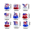 9 PCS Memorial Day Decorations,Remember and Honor Patriotic Honeycomb ...