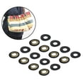 Grommets Eyelets Set PU Leather Grommets Sew on Patches Labels crafts ...