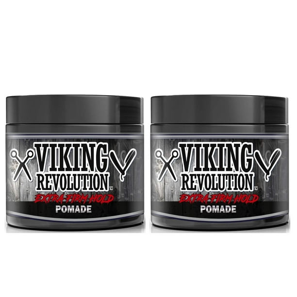 Pomade Viking Revolution Extreme Hold para hombre (paquete de 2 ...
