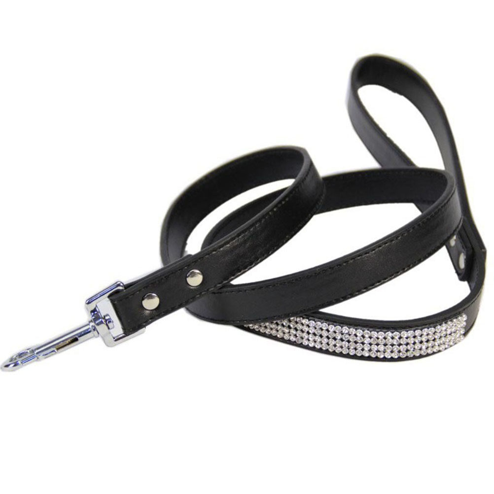 PU Leather Dog Leash Training Walking Pet Leash Products Colorful ...