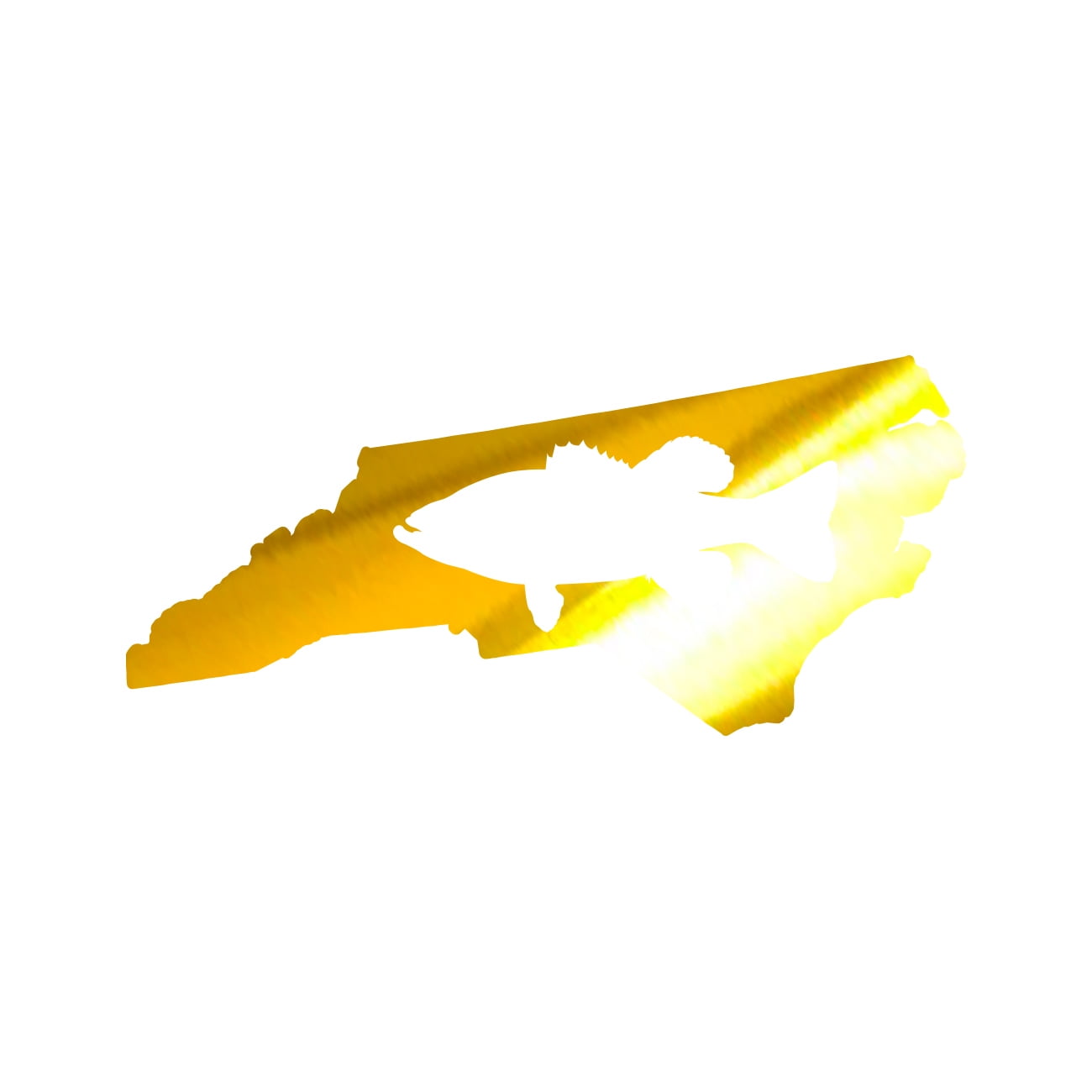 North Carolina Bass Sticker Decal Die Cut - Self Adhesive Vinyl - Weatherproof - Made in USA ...