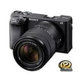 Restored Sony Alpha a6400 Mirrorless Camera & 18-135mm Lens - E Mount ...
