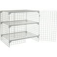 Global Industrial Wire Mesh Security Cage, 48 x 24 x 48 - Walmart.com