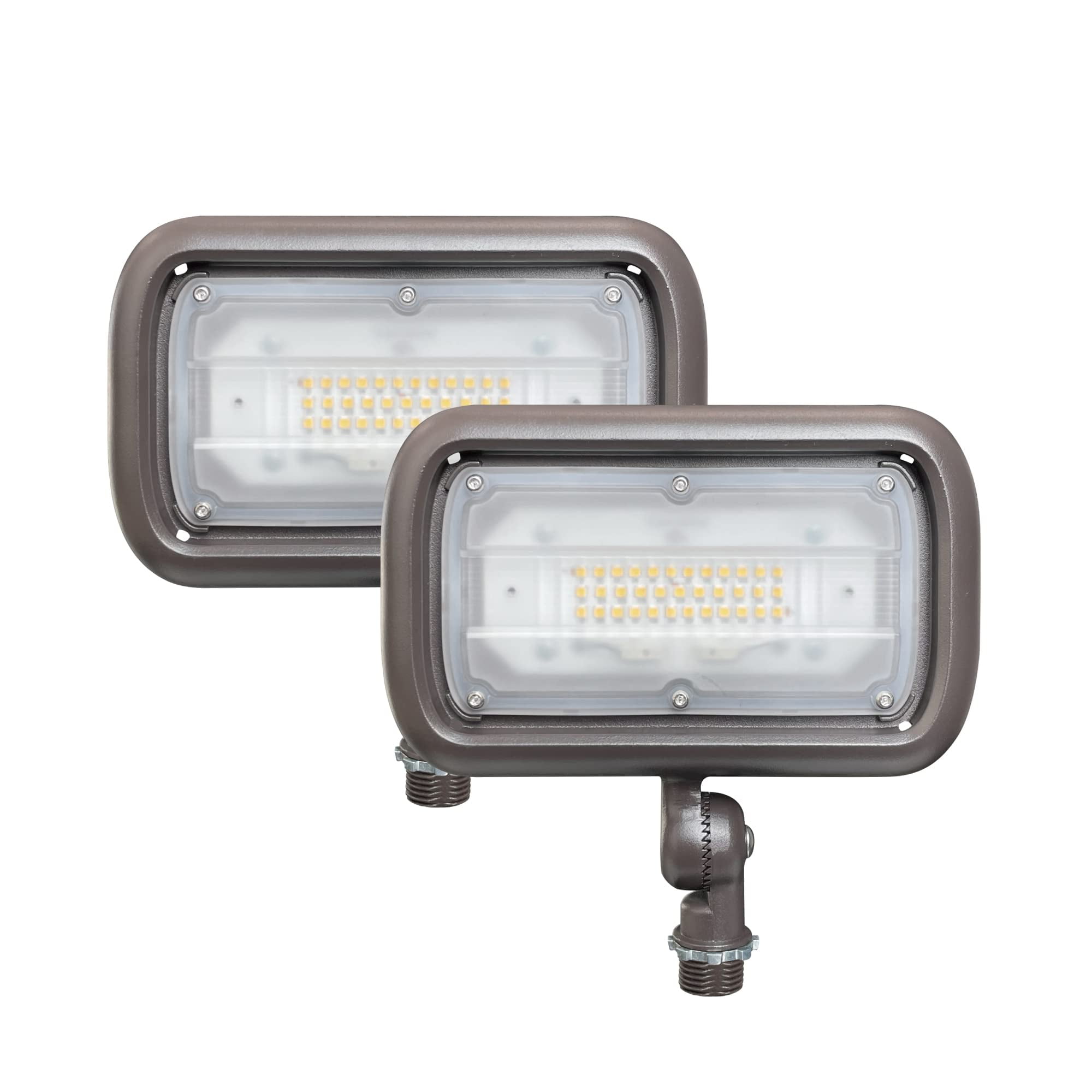 GKOplus 30W LED Flood Light, Outdoor Security Lighting Fixtures, 100W ...