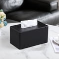 MEIBOOCH, Extra Large Tissue Box Cover, 180 to 230 ct, PU Leather ...