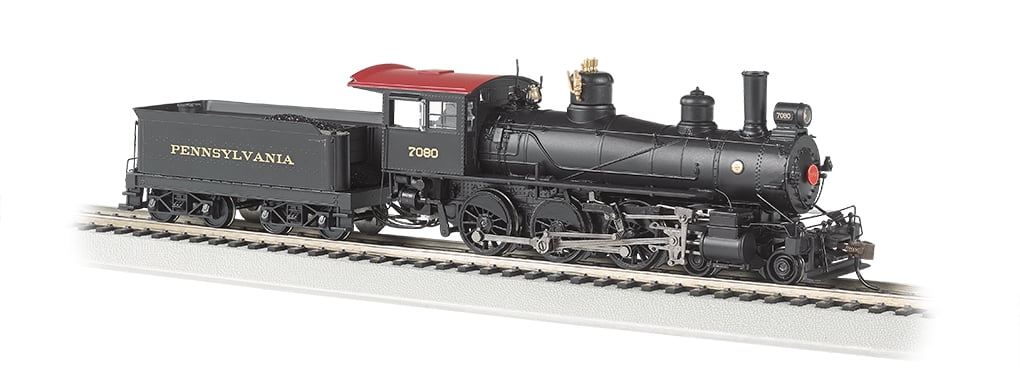 Bachmann 51401 HO Pennsylvania Baldwin 4-6-0 Steam Loco w/DCC & Sound ...