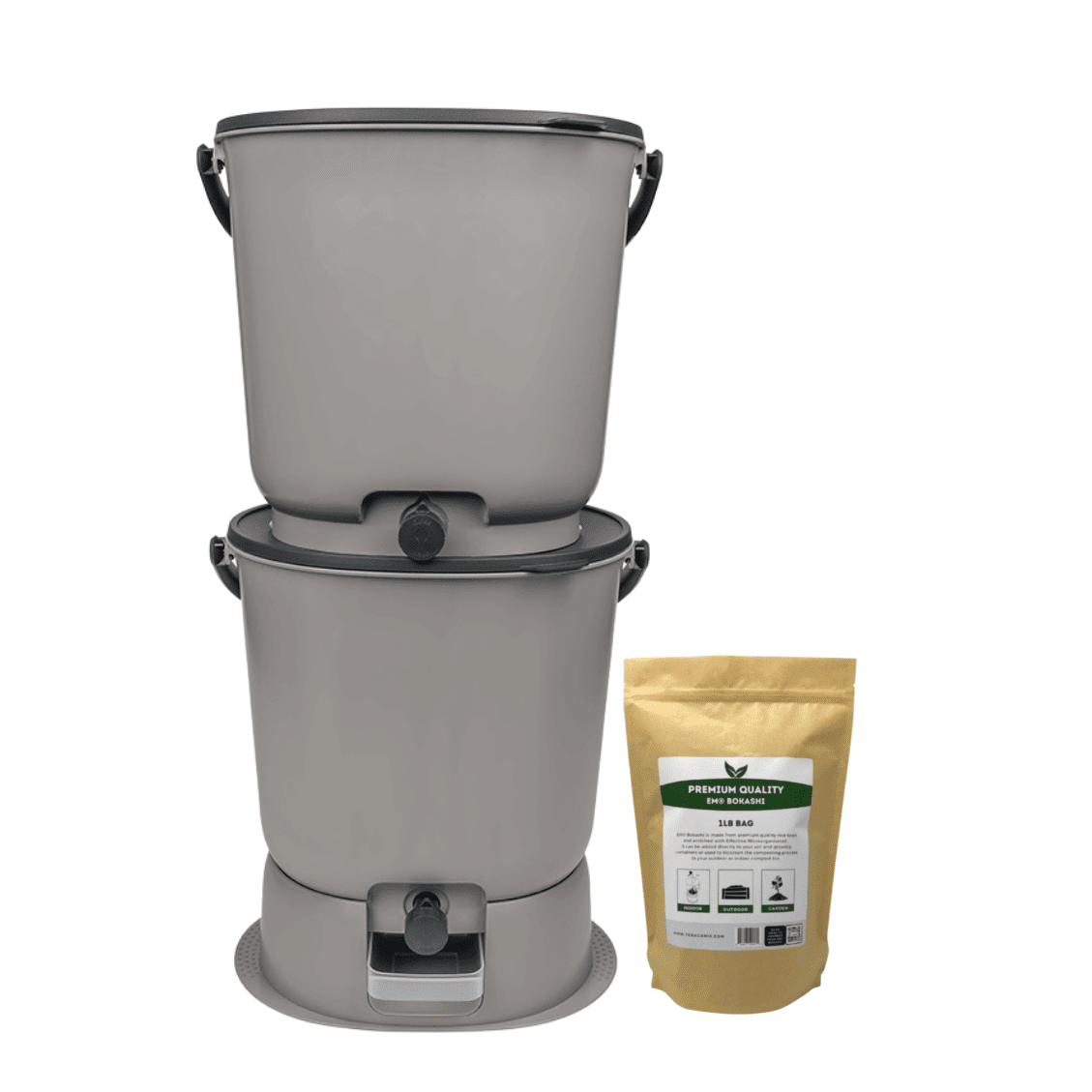 Bokashi Kitchen Compost Kit, 4.4 Gallon Bin Philippines | Ubuy