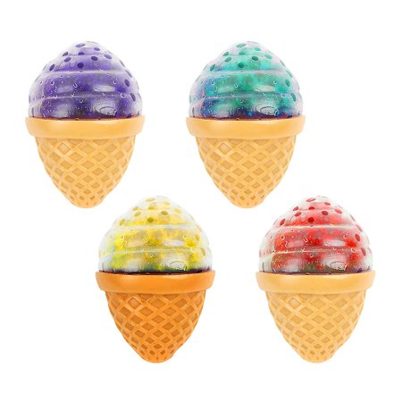 Decompression Fidget Toy Water Gel Bead Ball Memory Rebound For Add Ocd ...