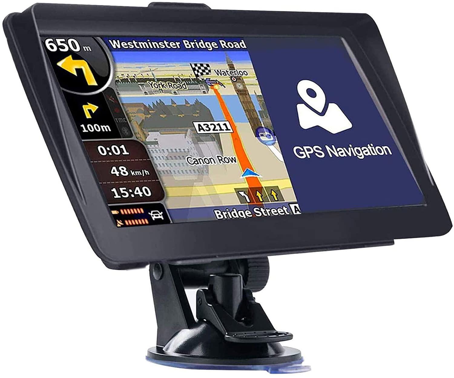 GPS for Car GPS Navigation for Car,5 inch Sat Nav 8GB+256MB Speed Voice ...