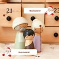 The Rescuer Nativity Advent Set, Wooden Calendar Advent with 25 Drawers ...