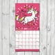 2020 Unicorns Mini Calendar - Walmart.com