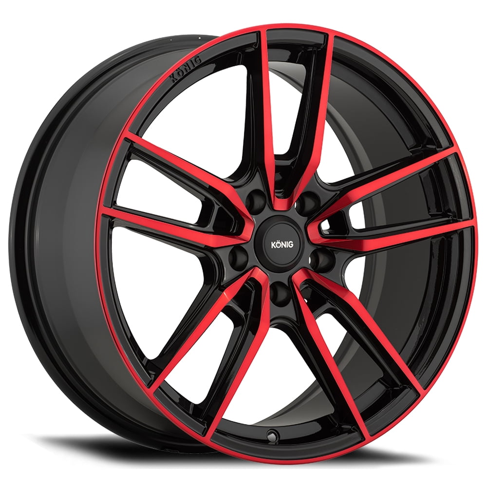 Konig 55BR Myth 18x8 5x100 43mm Black Red Wheel Rim 18 Inch Walmart konig-55br-myth-18x8-5x100-43mm-black-red-wheel-rim-18-inch-walmart